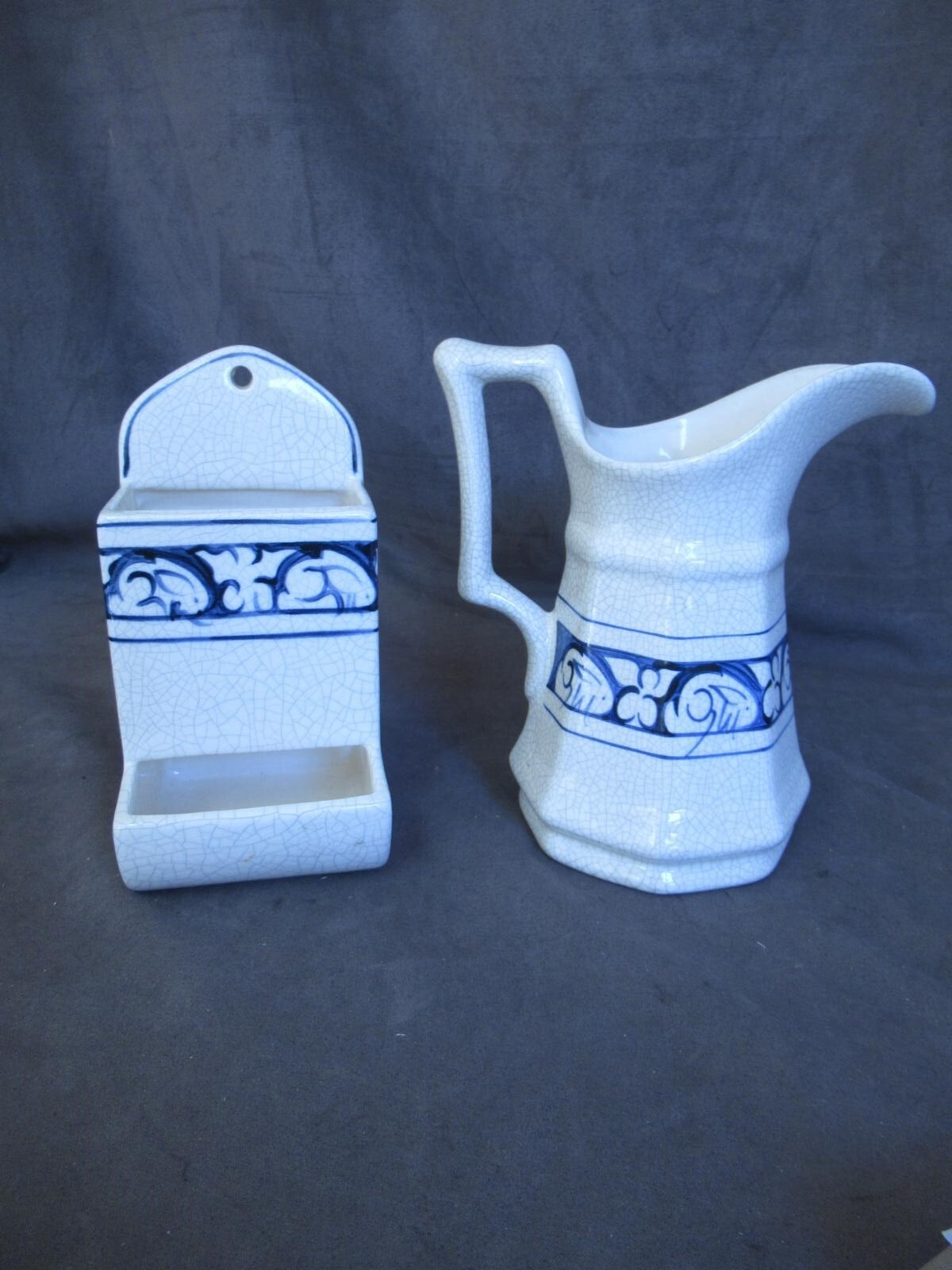 Potting Shed - Dedham Pottery Rabbit Bunny Design - Pitcher & Match ...