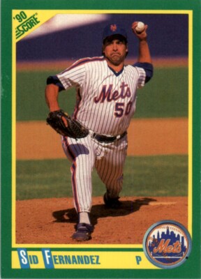1990 Score MLB Sid Fernandez #18 | eBay