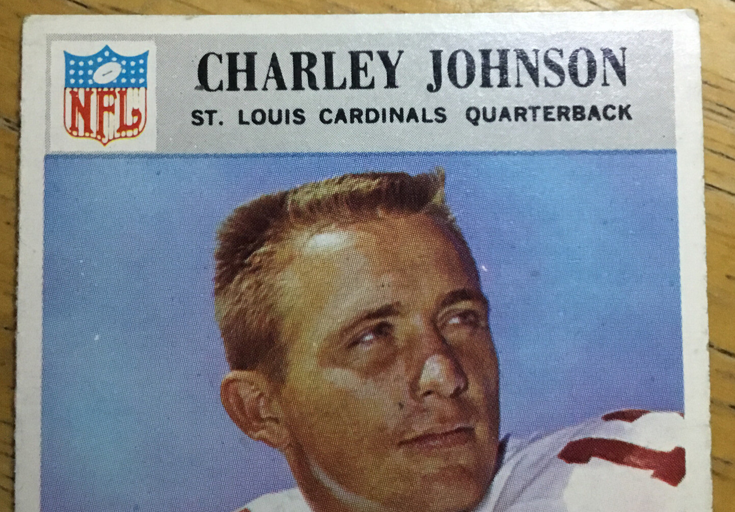 1966 Philadelphia #163 Charley Johnson Cardinals L@@K Free Shipping! | eBay