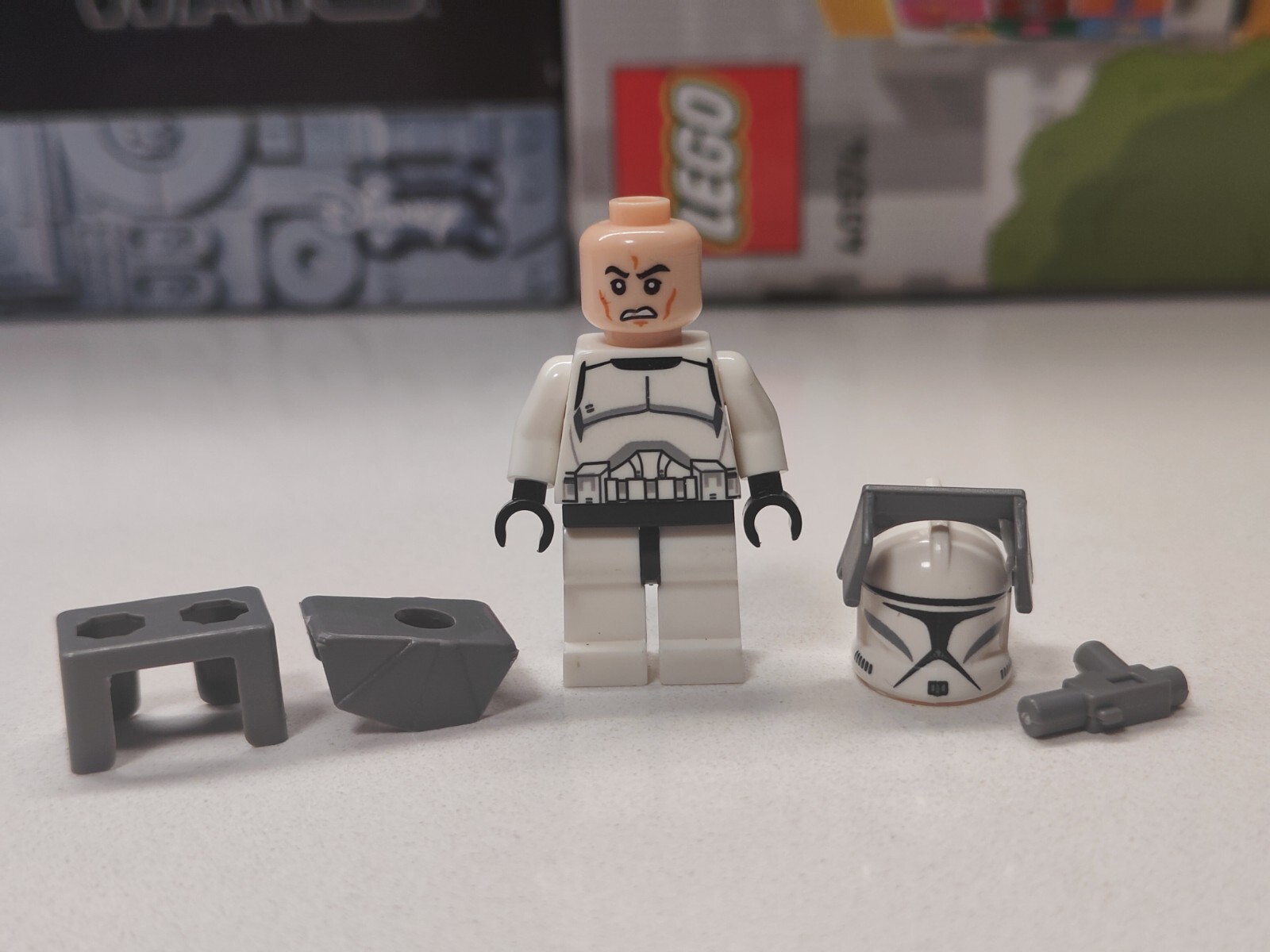 4x Star Wars Clone Trooper Phase 1 w/ Pauldron Kama Custom Lego ...