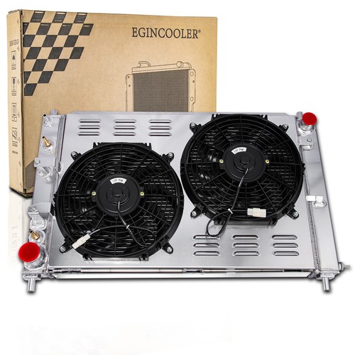 3 Row Aluminum Radiator+Shroud Fan For 1997-2004 Ford Mustang GT SVT ...