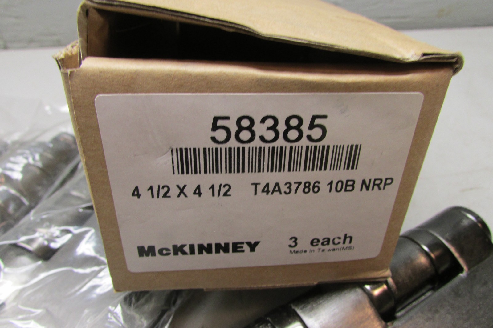 McKinney 58385 Hinges 4-1/2 x 4-1/2 T4A3786 10B NRP | eBay