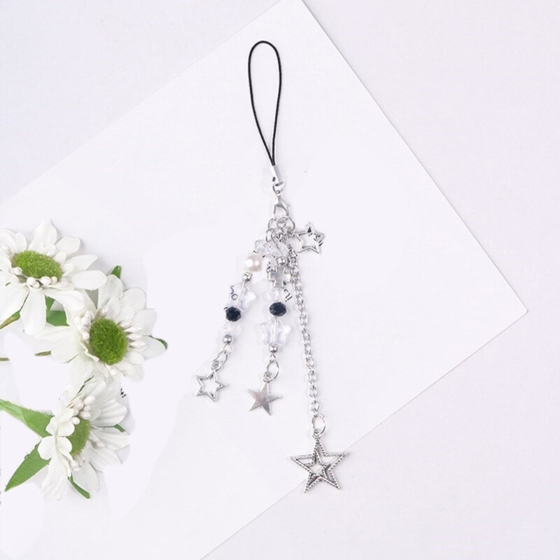 4Pieces Unique Keyring Stylish Phone Decorations Suitable for Various ...