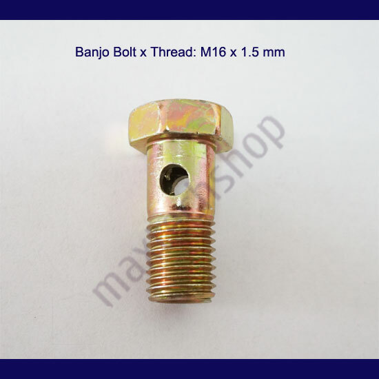 Banjo Bolt M6/M8/M10/M12/M14/M16/M18 Metric Thread BSPP BSP G Fine ...