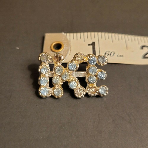 Dwight Eisenhower I Like Ike 1956 1" Silver Hat Pin Costume Jewelry ...