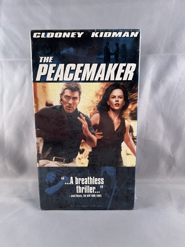 The Peacemaker VHS 1997 George Clooney Nicole Kidman - New Sealed ...
