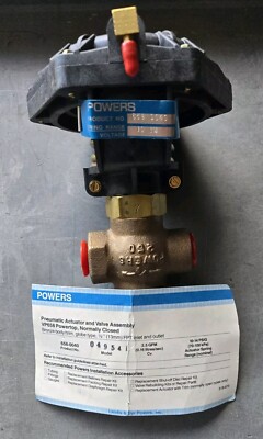 *New Old Stock* Siemens Powers 658-0040 1/2" Pneumatic Valve Assembly ...