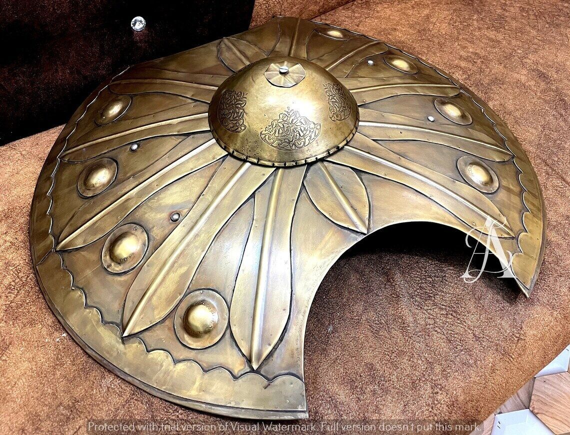 Troy Trojan war shield Greek Shield Hand Crafted Metal Crafts for ...