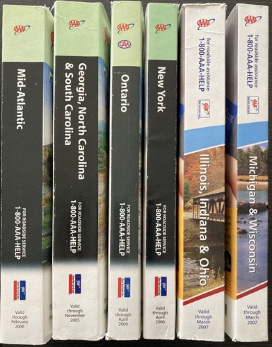 AAA Tour Books - Variety of US Editions, sold individually @ $12, Free ...