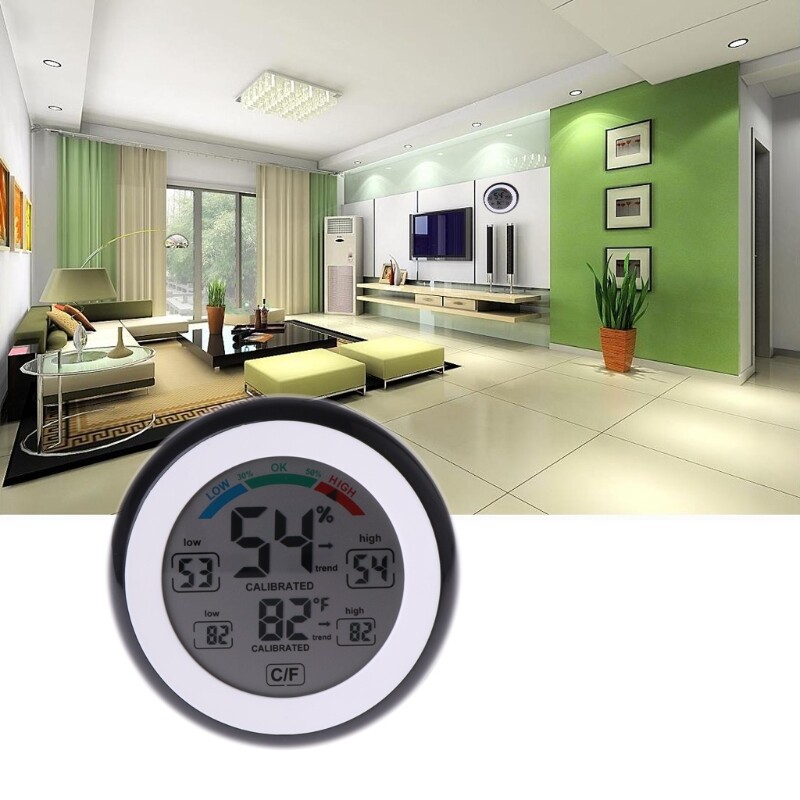 Indoor Room Hygrometer Home Temperature Humidity Meter Gauge | eBay