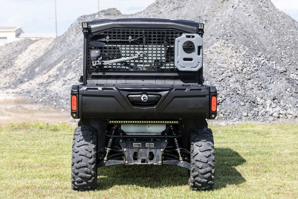 Rough Country Rear Molle Panel for Can-Am Defender HD 8/HD 9/HD 10 ...
