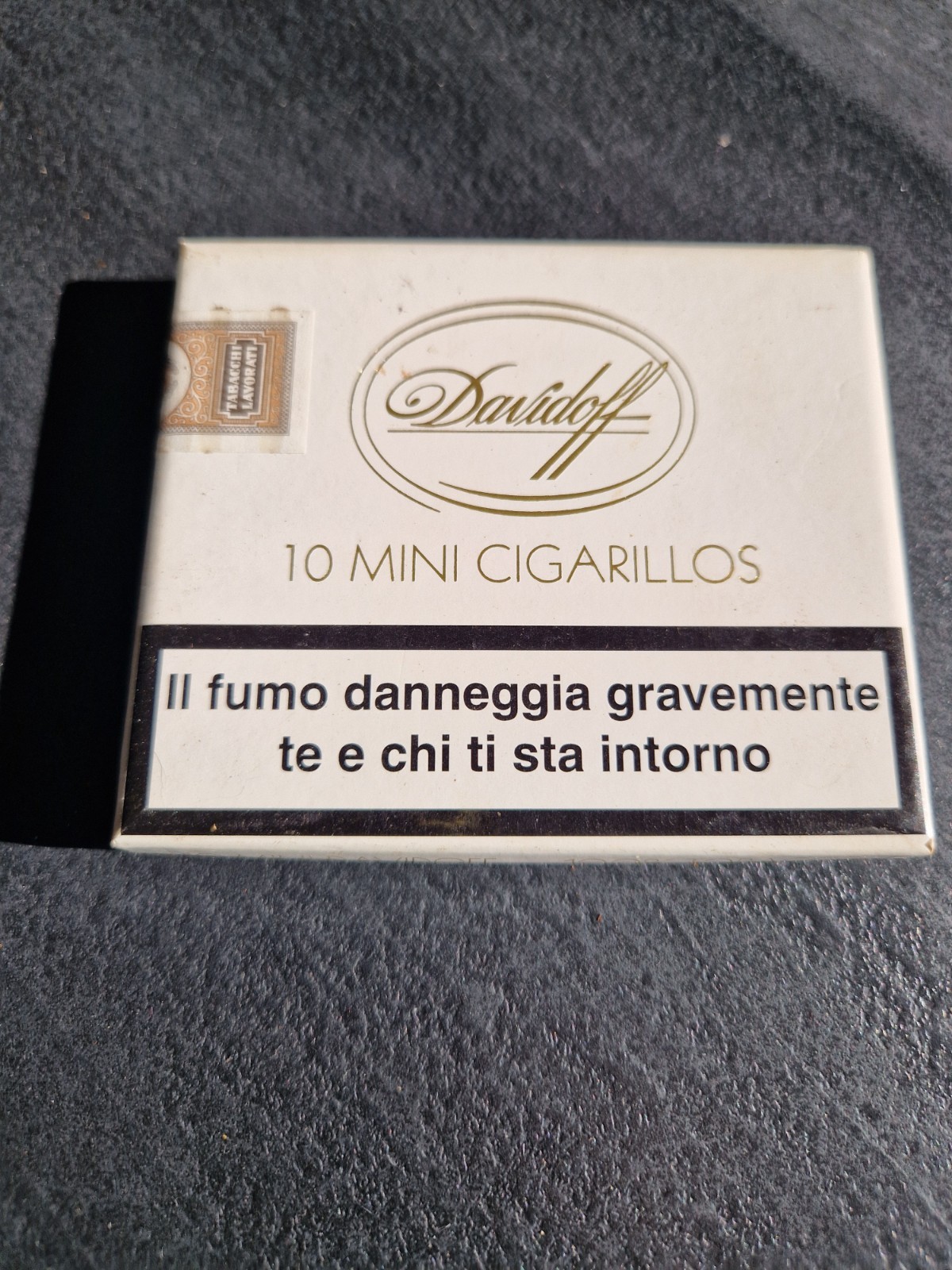 PACCHETTO SIGARETTE VUOTO OLD CIGARETTES PACKET EMPTY- DAVIDOFF- 4* | eBay