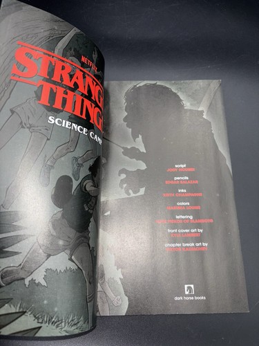 Stranger Things Science Camp Book First Edition May 2021 Dark Horse ...