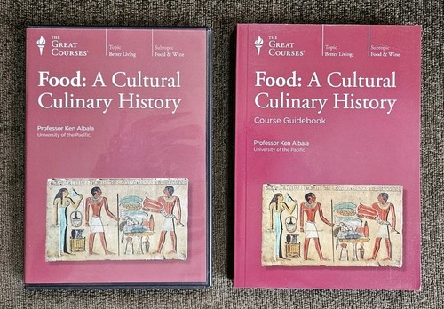 FOOD: A CULTURAL CULINARY HISTORY ~ 6 DVDs + Course Guidebook, The ...