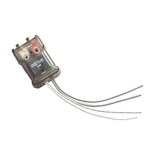 Strong Plastic Line Level Converter Stereo Hight to Low Converter 2 ...