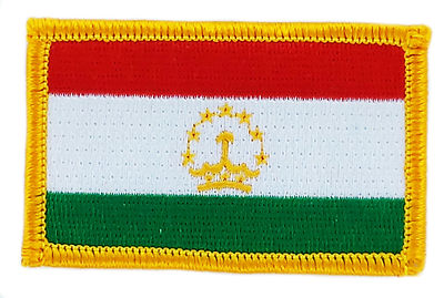 FLAG PATCH PATCHES Tajikistan TAJIK IRON ON COUNTRY EMBROIDERED WORLD FLAG | eBay