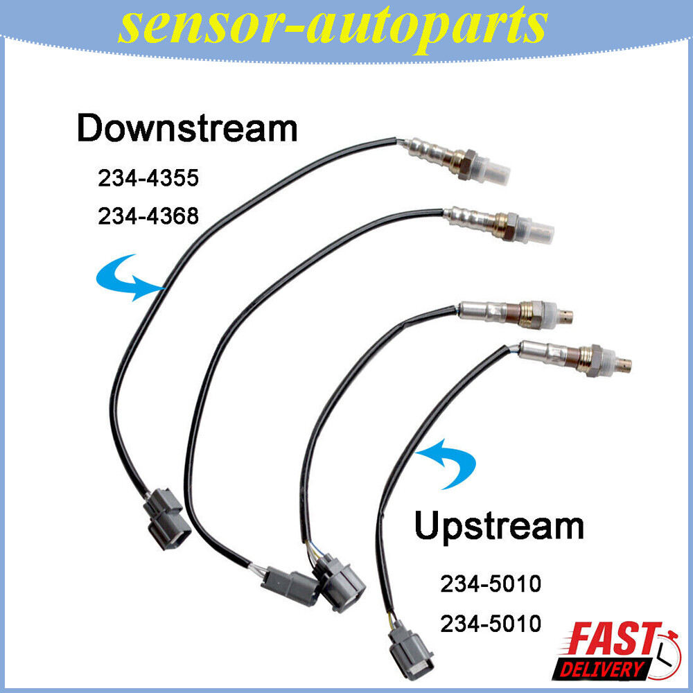 Upstream & Downstream 2X Oxygen Sensor For Acura RL 3.5L V6 2005 2006 ...