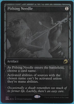 Pithing Needle (Silver Screen) FOIL Innistrad: Double Feature NM ...