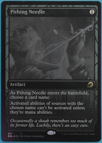 Pithing Needle (Silver Screen) FOIL Innistrad: Double Feature NM ...