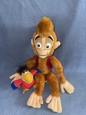 Aladdin Abu Iago Stuffed Plush Doll Toy Figure Disney VTG Movie Lot ...