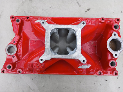 "Bowtie GM Performance" Vortec SBC Chevy Aluminum Intake Manifold 1996 ...