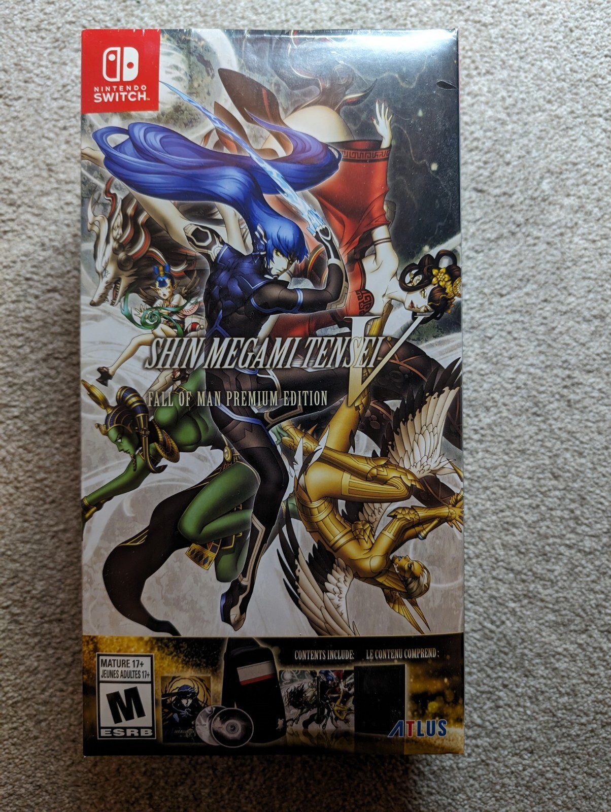 Shin Megami Tensei V Fall Of Man Premium Edition Nintendo Switch SMT 5 ...