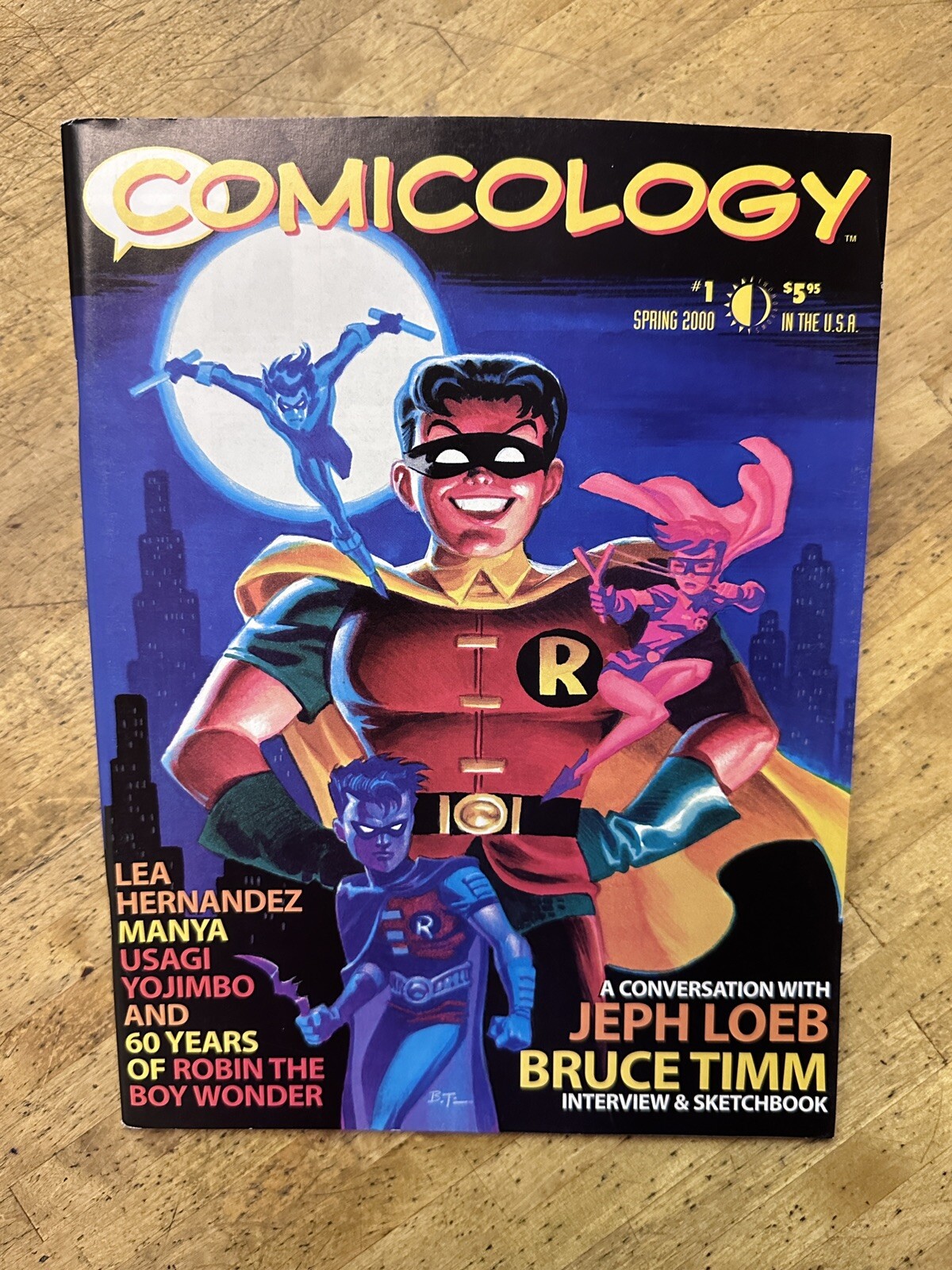 Comicology #1 2000 Bruce Timm & Jeph Loeb Interviews | eBay