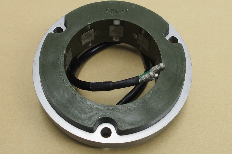 LUCAS 47244 12V THREE PHASE RM24 14.5 AMP ALTERNATOR STATOR TRIUMPH BSA ...