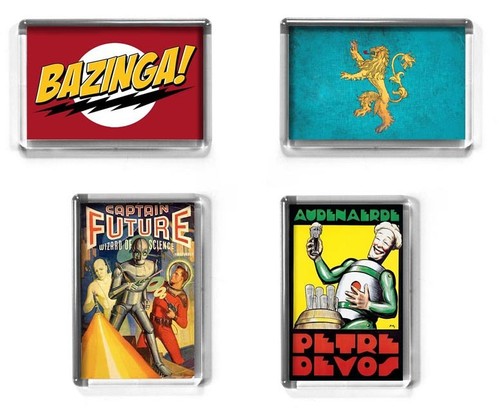 The Big Bang FRIDGE MAGNET. Leonard and Sheldon's apartment flag ...