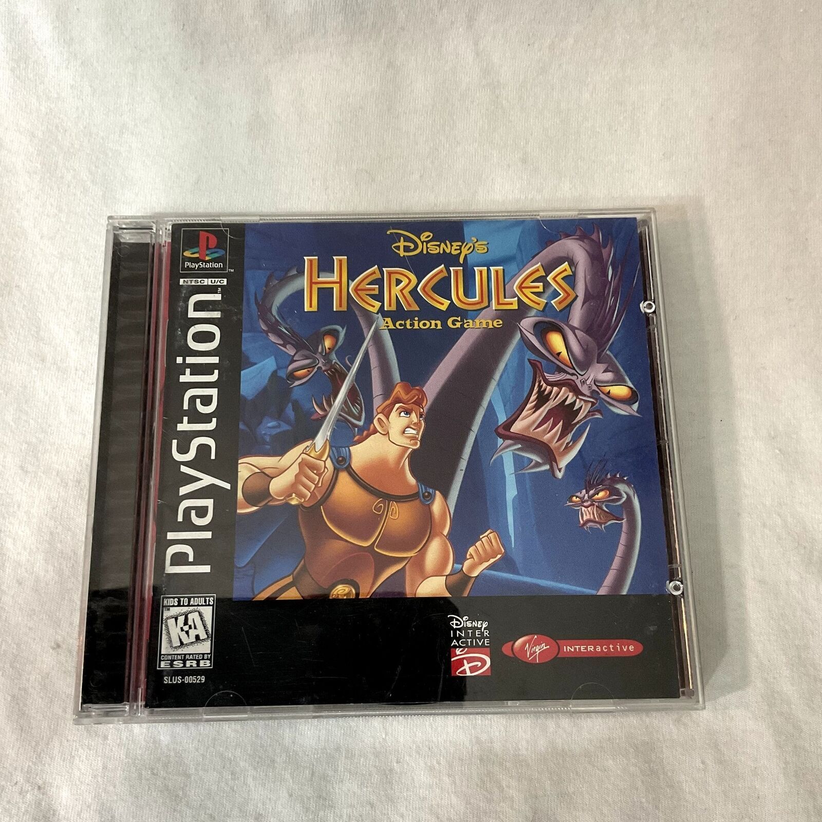Disney's Hercules Playstation 1 Video Action Game Slus-00529 | eBay