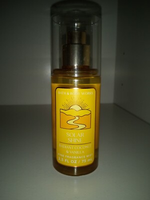 Bath & Body Works Solar Shine Body Mist | eBay