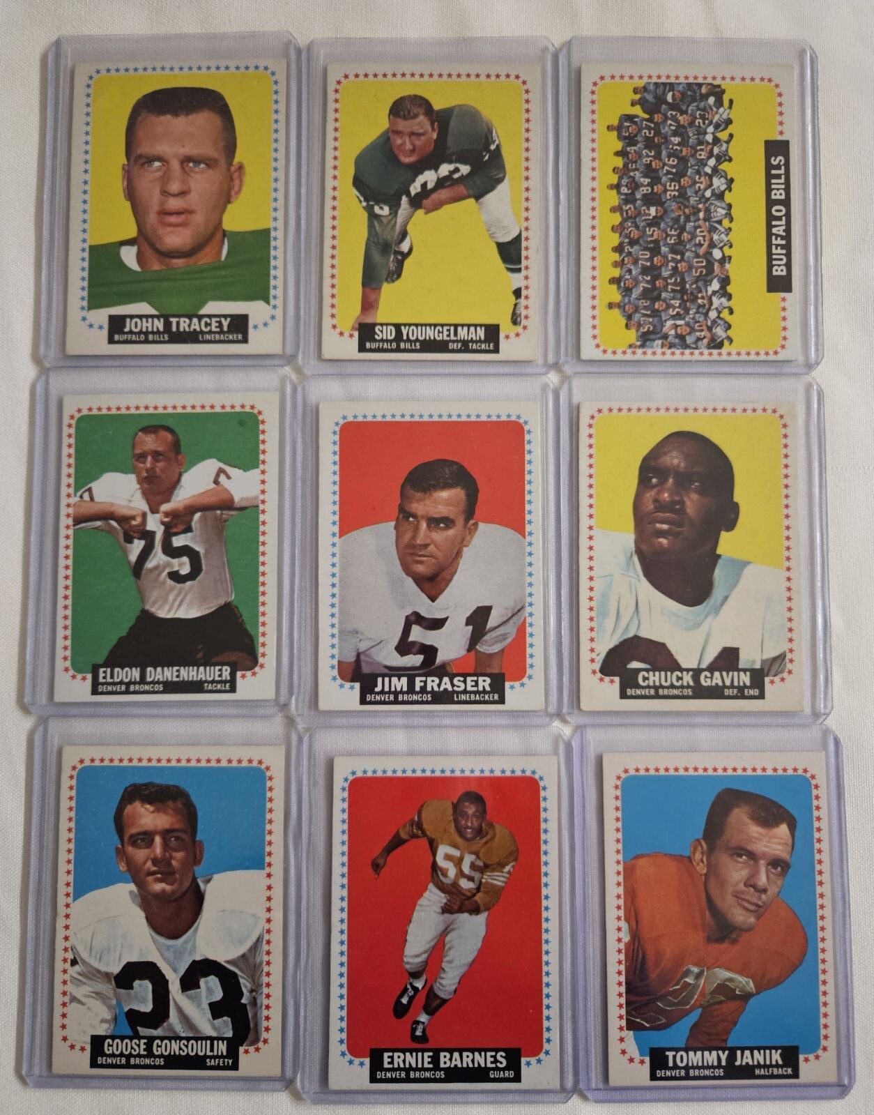 1964 Topps Football Complete Set W/All HOF’s GRADED MINT (BEST DEAL ON ...