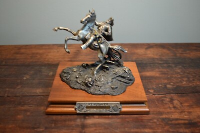 Chilmark Pewter Francis Barnum Civil War Sculpture - "JEB Stuart" | eBay