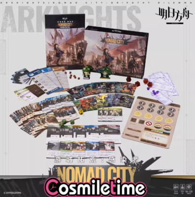 Official Game Arknights Nomad City Cards Board Game Collection Card ...
