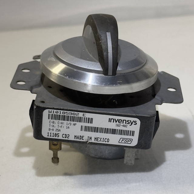 Switch W10185982 162-402-2 418-618-20-B5 Whirlpool Dryer Timer Control ...