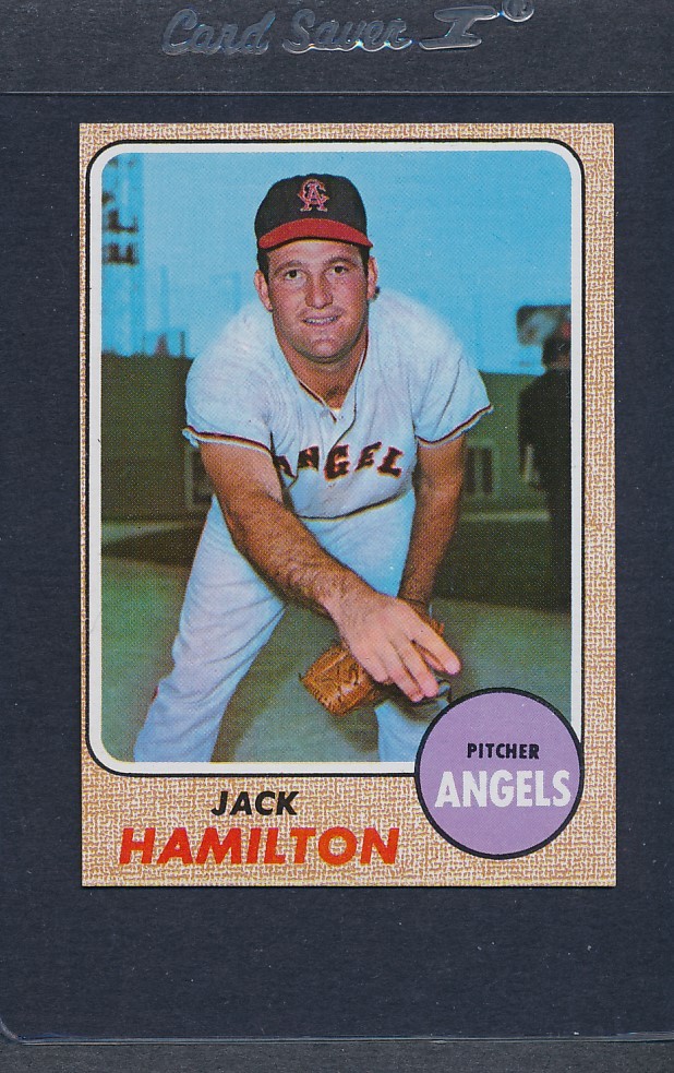 1968 Topps #193 Jack Hamilton Angels EX *780 | eBay