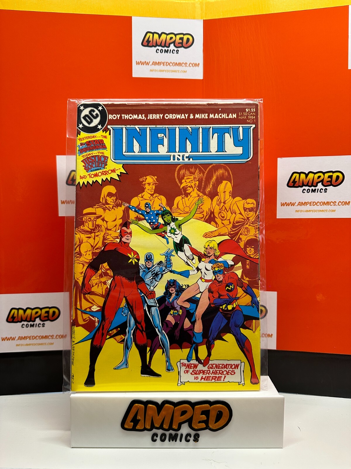 Infinity Inc. #1 DC Comics 1984 | eBay