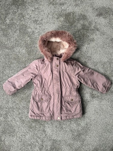 Next Girls Parker Coat - Size 3-4 years | eBay UK