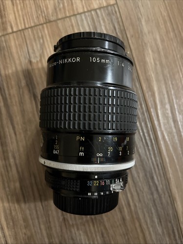 Nikon Micro Nikkor 105mm f/4 AI PRIME MACRO lens | eBay