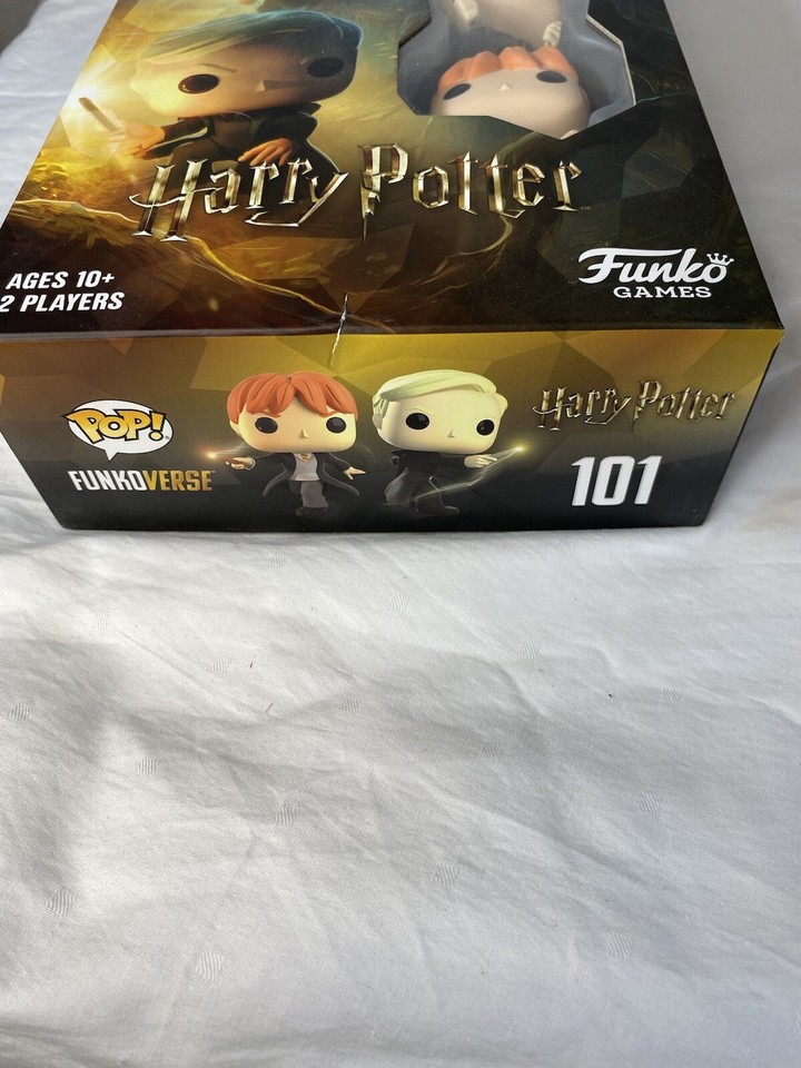 FUNKO POP FUNKOVERSE HARRY POTTER Strategy Game Draco Malfoy Ron ...