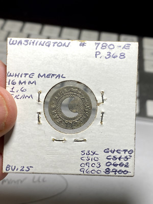 1921 Seattle Municipal Railway Transit Token | eBay