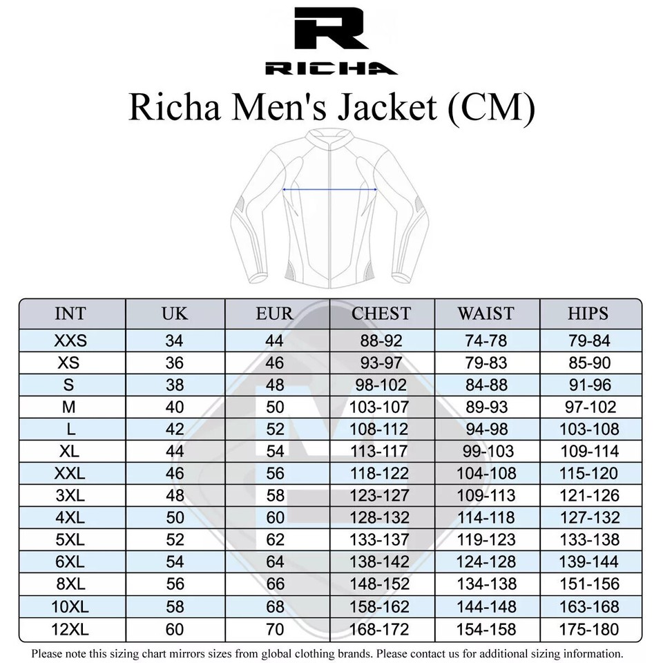 Richa Airsummer Touring Mesh Motorcycle Motorbike Textile Jacket | eBay