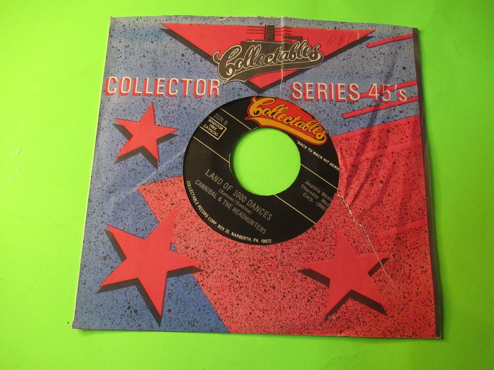 CANNIBAL & THE HEAD HUNTERS LAND OF 1000 DANCES / LARRY VERNE MR CUSTER ...