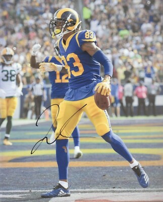 Josh Reynolds SIGNED LA Rams 8X10 PHOTO AUTO w COA Autographed Aggies ...