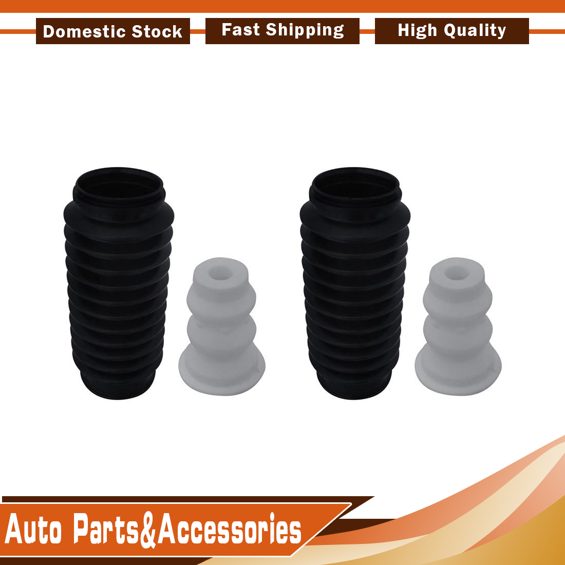 KYB Set of 2 Shock and Strut Boots Front or Rear New for SB102 -LBR | eBay