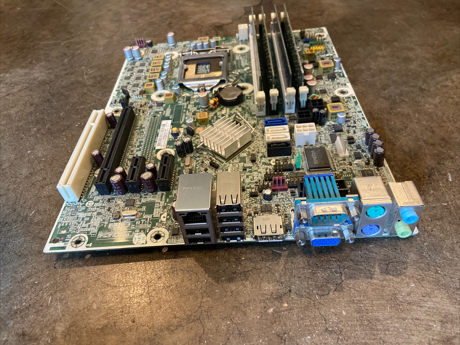 HP E93839 FXN1 PC Desktop Motherboard Rev.A W/ 8GB Memory | eBay