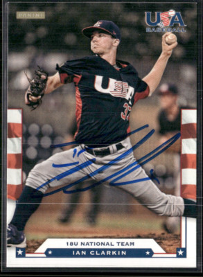 Ian Clarkin Signed 2012 Panini USA Baseball IP Auto #29 | eBay