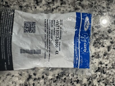 Genuine Ford Trans Mount Bolt W718353-S900 4pk | eBay
