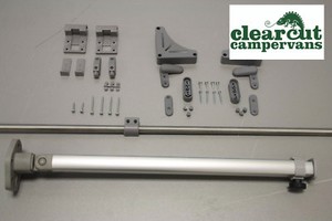 Campervan Table Kit for VW T5 Campervans, Reimo Adjustable Leg, Rail ...