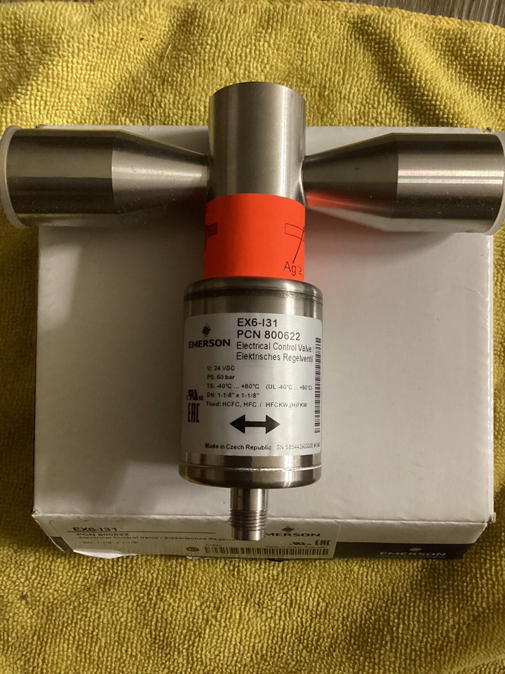 EX6-I31 Emerson/Alco Electronic Expansion Valve 1-1/8“ X 1-1/8“ PCN ...